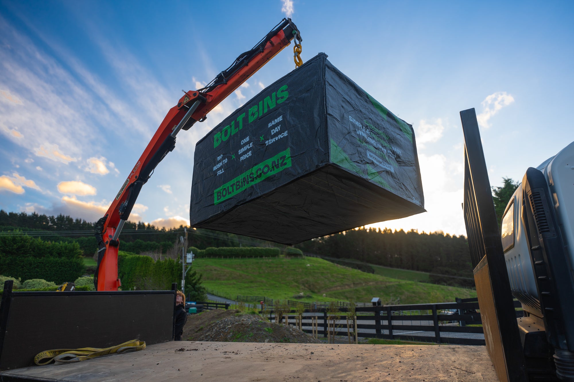 Same Day Skip Bin Alternative | Bolt Bins | Wellington Wide