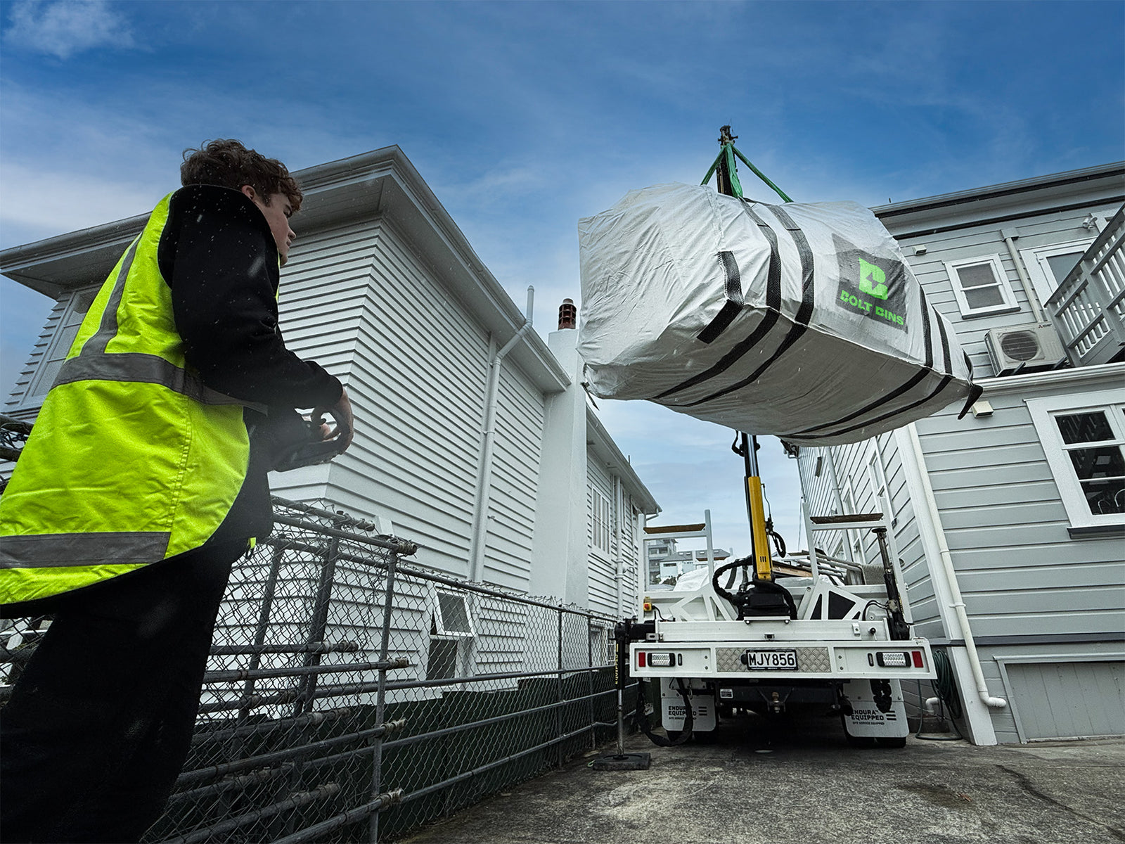 Same Day Skip Bin Alternative | Bolt Bins | Wellington Wide